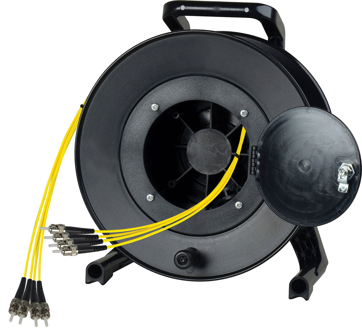 Buy Camplex 4-Channel ST Single Mode Fiber Optic Tactical Snake on Reel ...