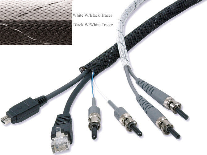 Buy Techflex HT6W-50-WE 1-1/4" Halar Expandable Tubing White 50 Feet ...