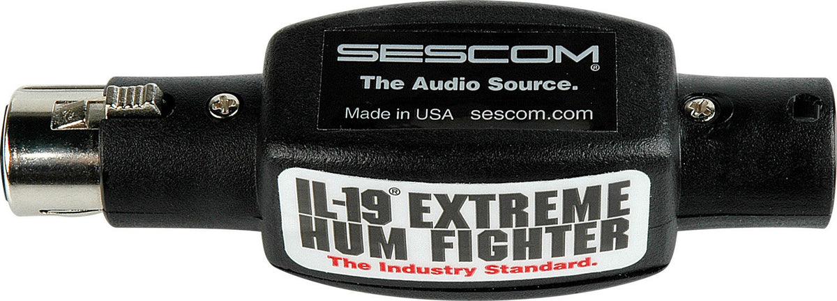 Buy Sescom IL-19 Inline Pro Audio Hum Eliminator THE INDUSTRY STANDARD ...