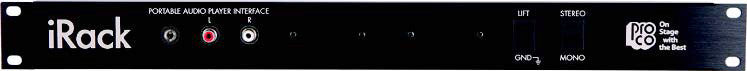 Buy ProCo Sound iRack Personal Audio Player Interface Rack Panel IRACK