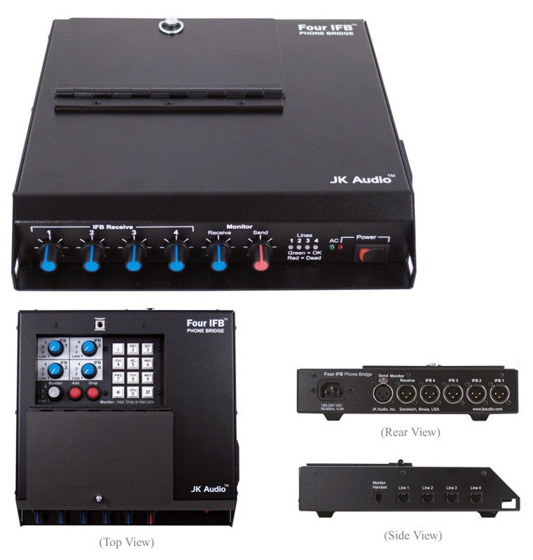 Buy JKAudio Four IFB - A Four Position Analog Telephone Line Interface ...