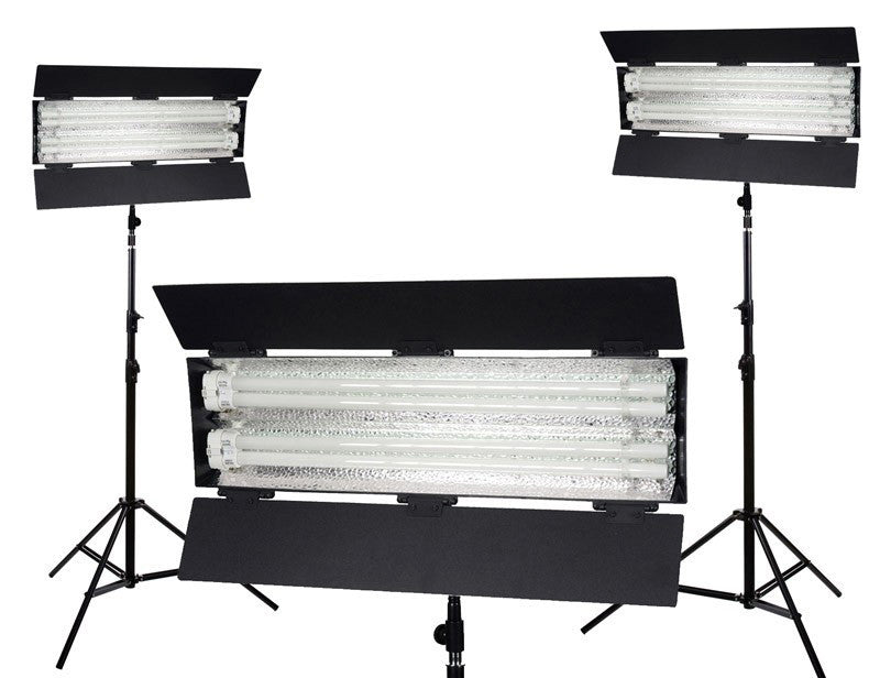 Buy FloLight KIT-FL-110HMT3 3-Point Tungsten Lighting Kit KIT-FL-110HMT3