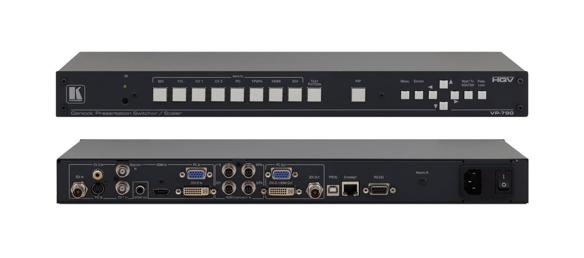 Buy Kramer VP-790 8-Input Analog HDMI & 3G HD-SDI ProScale Digital ...