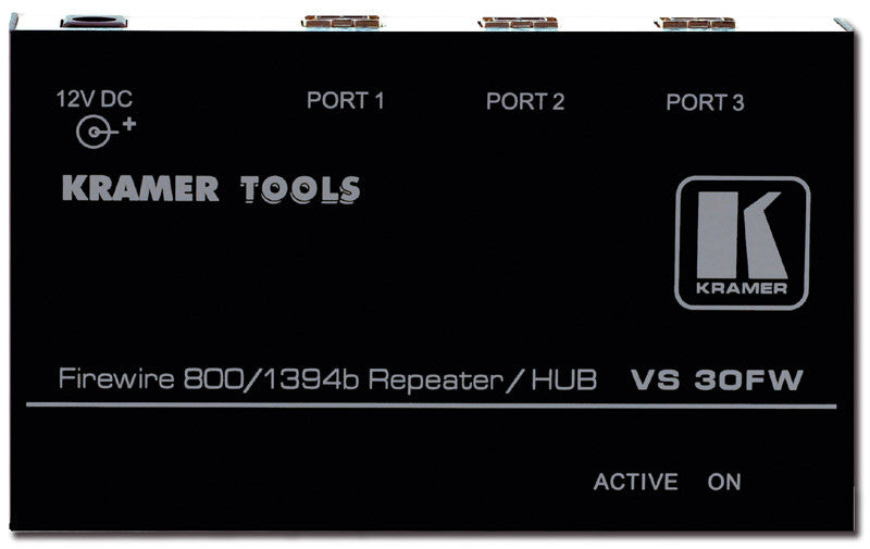 Buy Kramer VS-30FW 3-Port FireWire 800 Repeater Hub KR-VS30FW