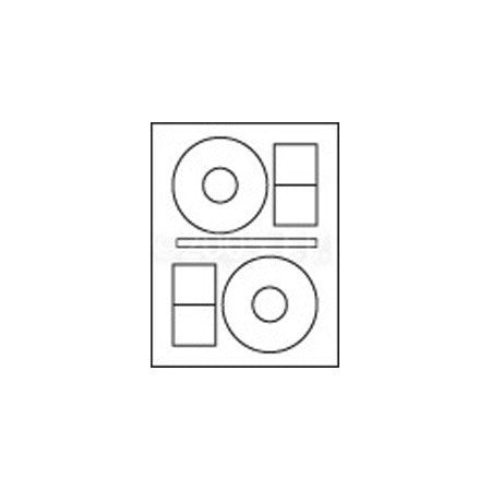 Buy CD/DVD Inkjet/Laser Glossy Photo Quality Labels 100 Sheet Pack LAB ...