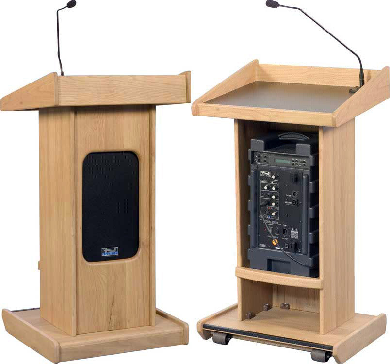 Buy Admiral Lectern With Reading Light and Liberty Sound System LK-LIB