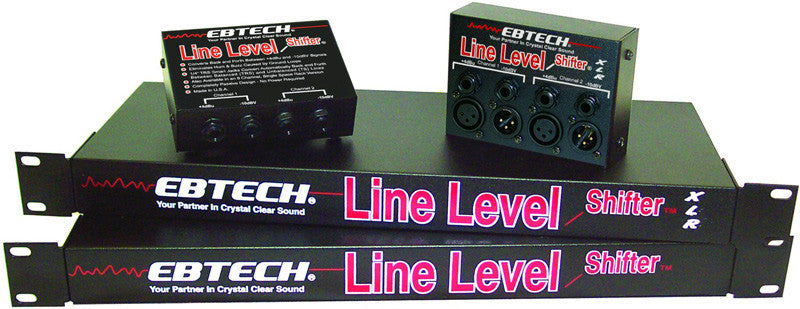 Buy Ebtech LLS-2 2-Channel Line Level Shifter with 1/4in Smart Jacks LLS