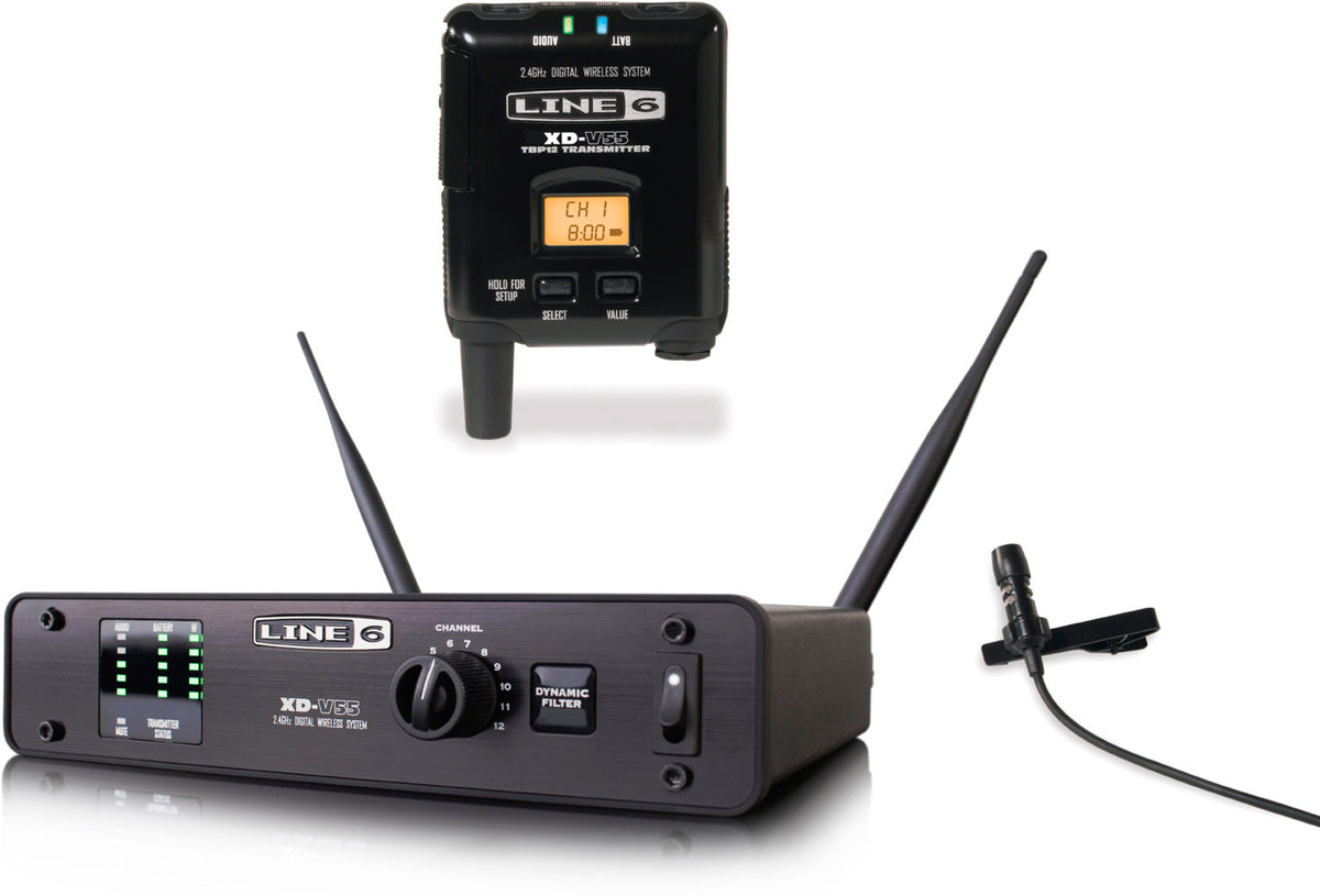Buy Line 6 XD-V55L 12 channel 24GHz Digital Wireless System w/Bodypack ...