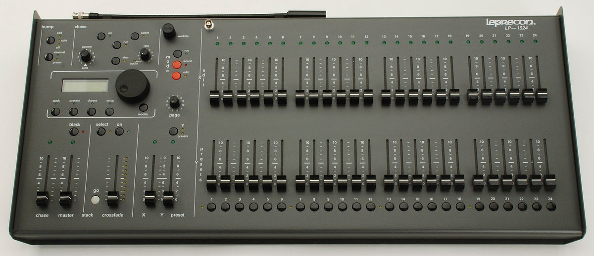 Buy Leprecon LP-1524-DMX 24 Channel Console LPRC-1524-DMX