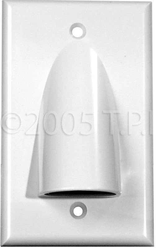 Buy Midlite Single-Gang Ivory Bulk Cable Pass Through Plate MID-1GNIV