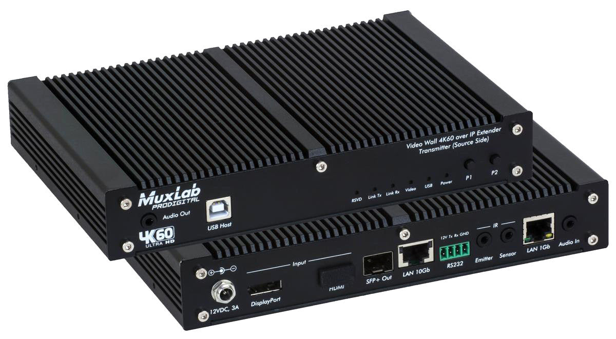 Buy Muxlab 500760 HDMI & DisplayPort AV Over IP 4K/60 Uncompressed ...