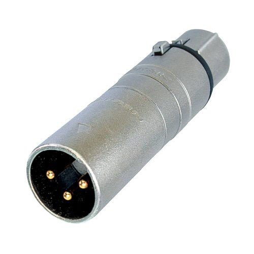 Buy Neutrik 3 pole XLRM - 3 pole XLRF Wired Extention Adapter NA3FM