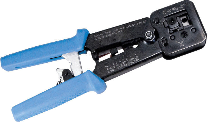 Buy Platinum Tools 100054C EZ-RJPRO Heavy Duty Crimp Tool PLAT-100054C