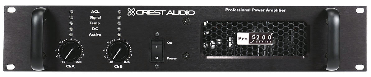 Buy Crest Pro 9200 1300WPC at 8ohm Rack Mount Power Amplifier PRO9200