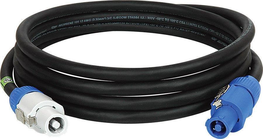 Buy Neutrik PowerCon Locking 3-pole 20Amp A type to B type 50FT PWRCN20 ...