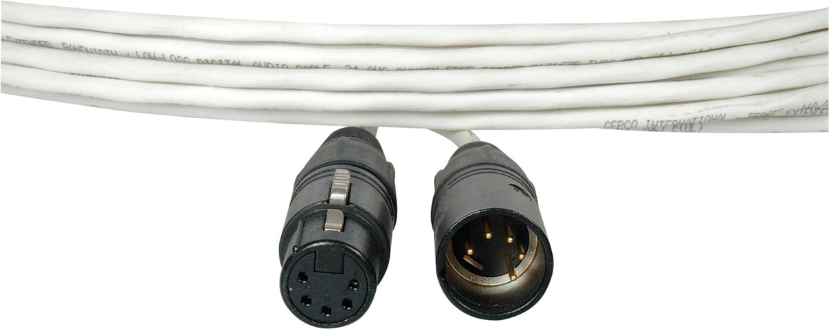 Buy TecNec Plenum DMX Lighting Control Cable 5-Pin XLR-Male to Female ...