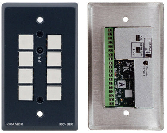 Buy Kramer RC-8IR 8-Button Universal Room Controller with IR Learning ...