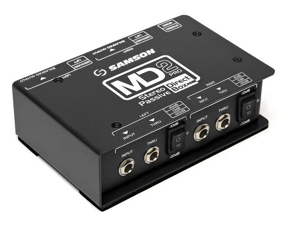 Buy Samson MD2 PRO Pro Stereo Passive Direct Box SAM-MD2-PRO