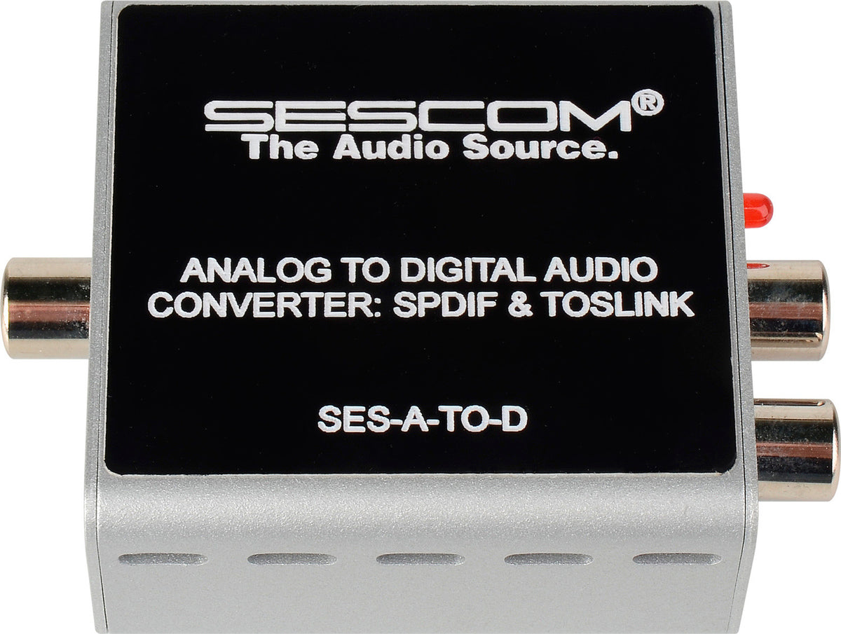 Buy Sescom SES-A-TO-D Analog to Digital Audio Converter SES-A-TO-D