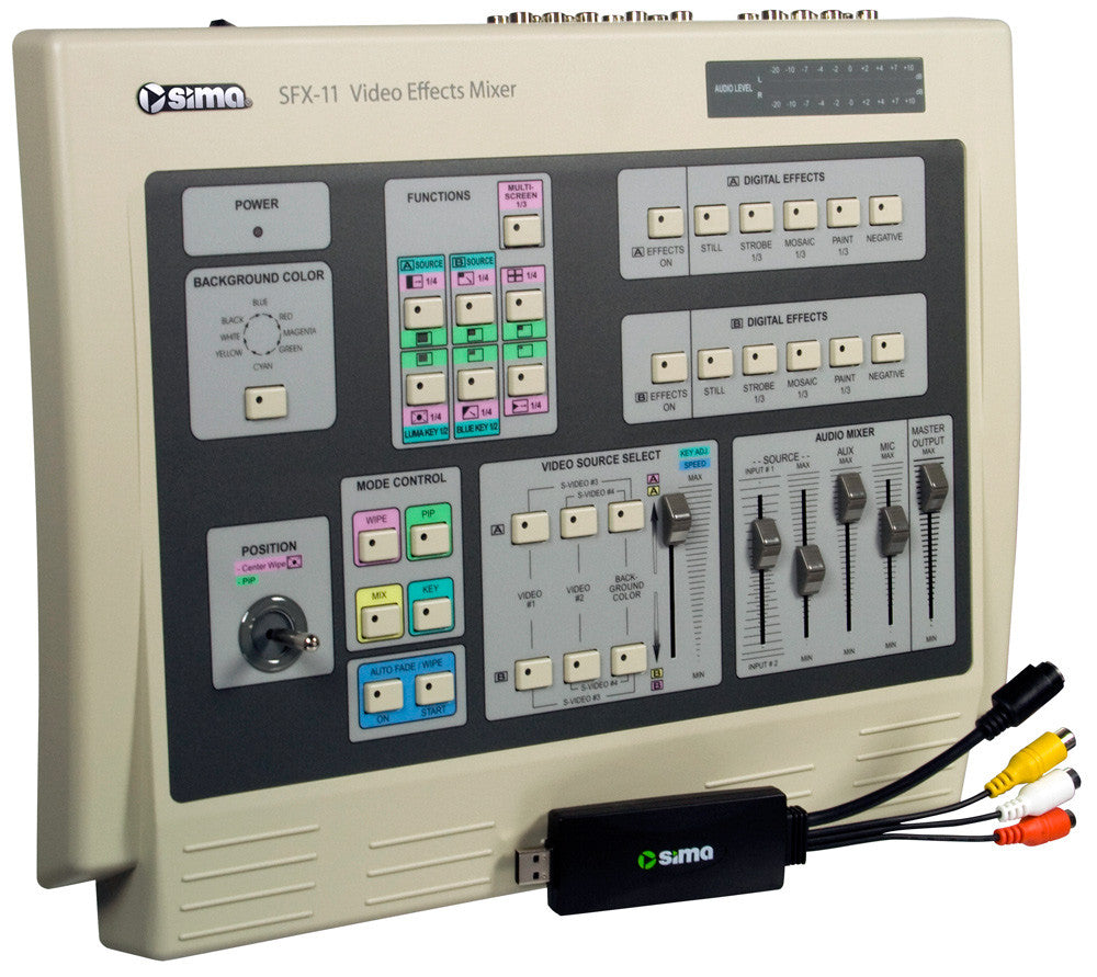 Buy Sima SFX-11 Digital Video Effects Mixer SIM-SFX11