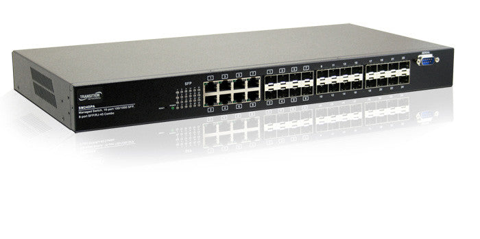 Buy Transition Networks 16-port 10/100/1000Base-T & 8x 100/1000 SFP ...