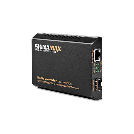 Buy Signamax 065-1196A 10/100/1000BaseT/TX to 100/1000 Base SFP Media ...