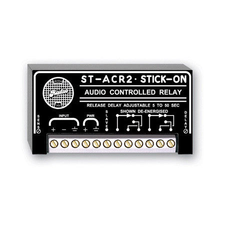 Buy RDL ST-ACR2 Line-Level Audio Controlled Relay - 5 to 50 second ...
