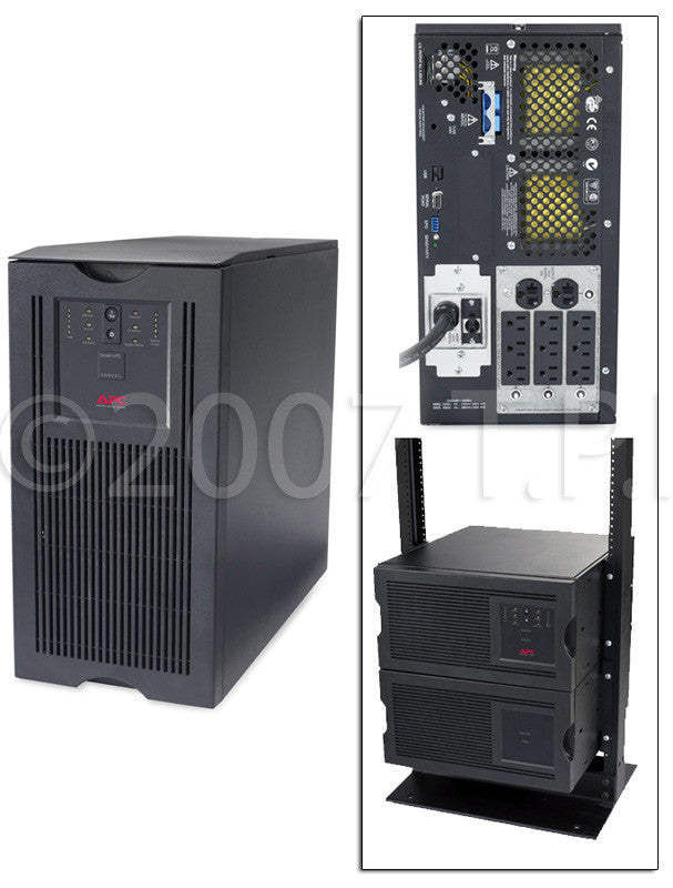 Buy APC Smart-UPS XL 3000VA 120V Tower/Rackmount (5U) Black SUA3000XL