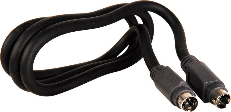 Buy Premium SVHS Flexible Molded 4-Pin Male to 4-Pin Male S-Video Cable ...