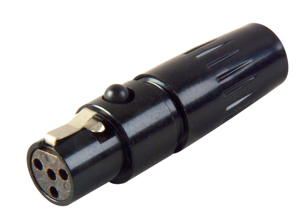 Buy Switchcraft TA4FLBX Large Flex Tini-QG Mini XLR 4 Pin Female Cable ...