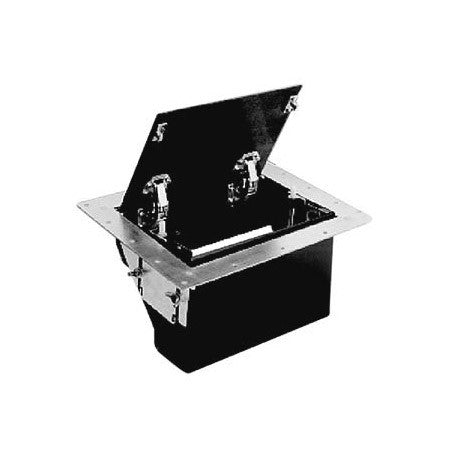 Buy FSR TB-5G-BLK-LIFT Table Box - Black Aluminum Cover with Cable Exit ...