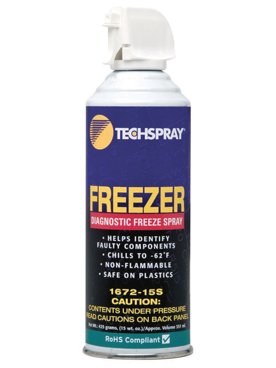 Buy Techspray 1672-15S Freezer Diagnostic Freeze Spray 15 Ounce TESP ...