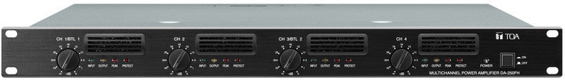 Buy TOA DA-250FH Digital Power Amplifier 4x250W @ 70V TOA-DA250FH