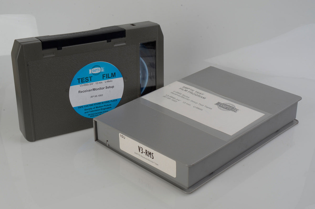 Buy SMPTE Receiver/Monitor Tape V3-RMS