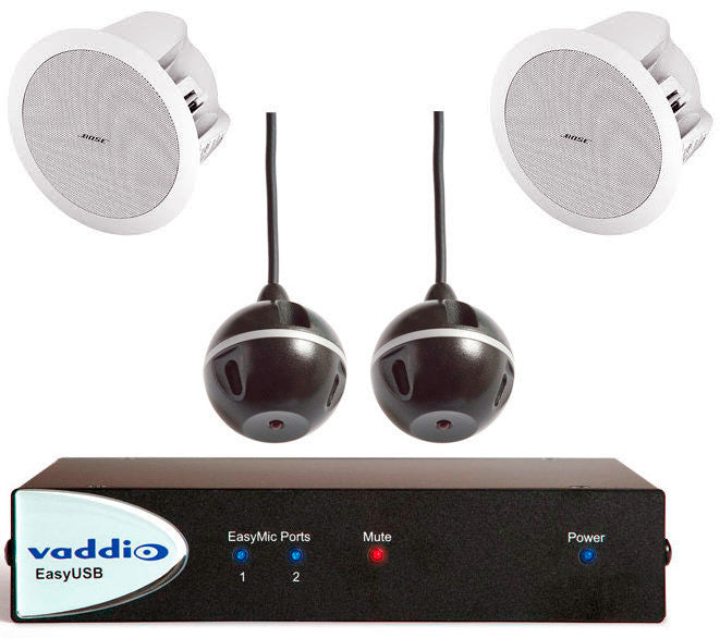 Buy Vaddio 999-8645-000 EasyTalk USB Audio Bundles System D VAD-999 ...