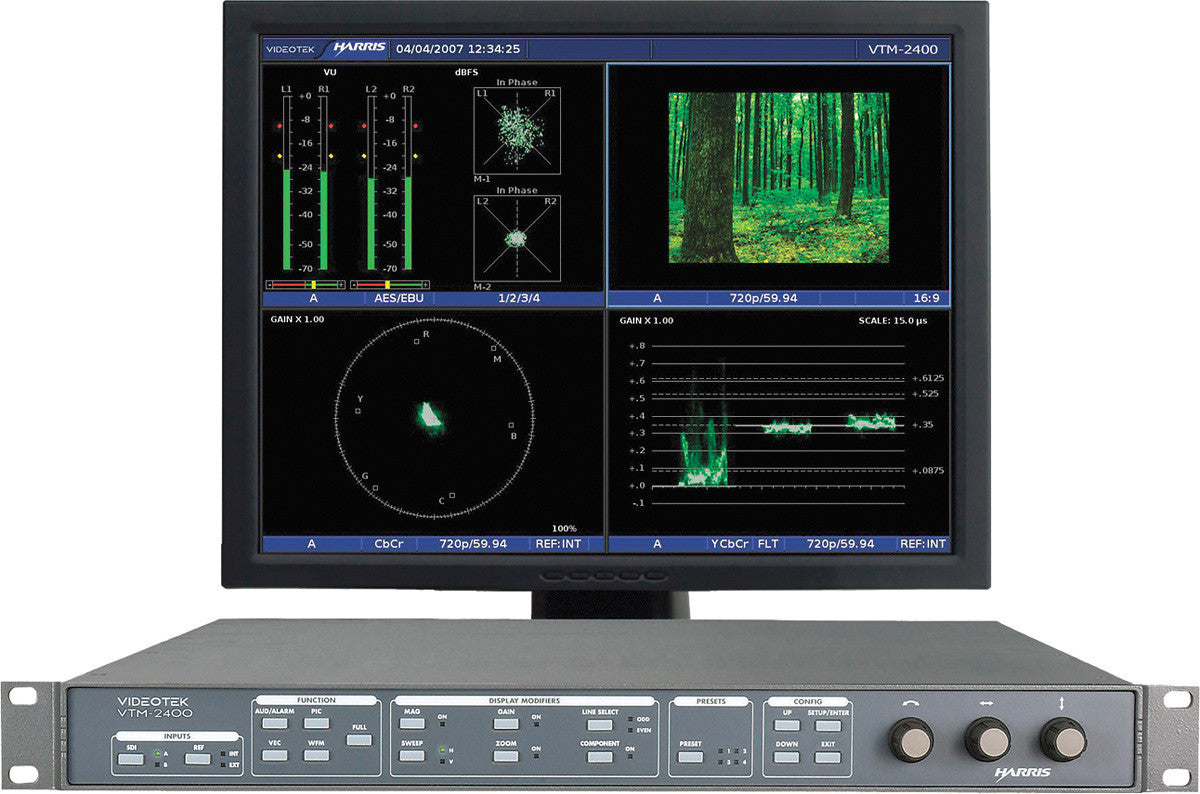 Buy Harris VTM-2400 HD Multi-Format On-Screen Monitor VTM-2400