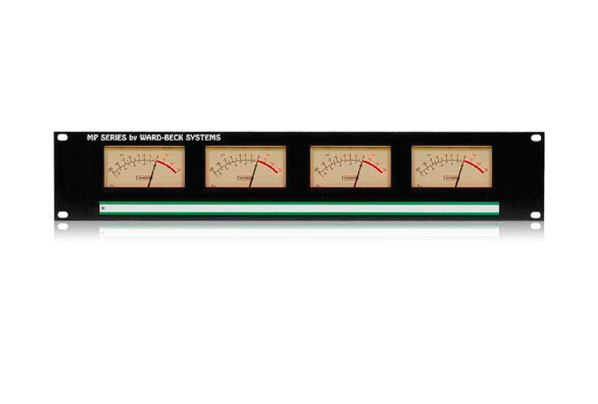 Buy Ward-Beck MP4(VU) Rackmount Quad VU Meter Panel WARD-MP4-VU