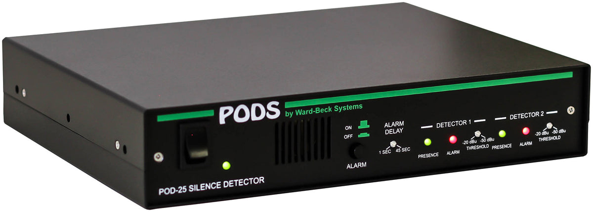 Buy Ward-Beck POD25 Dual Channel Audio Silence Detector WARD-POD25