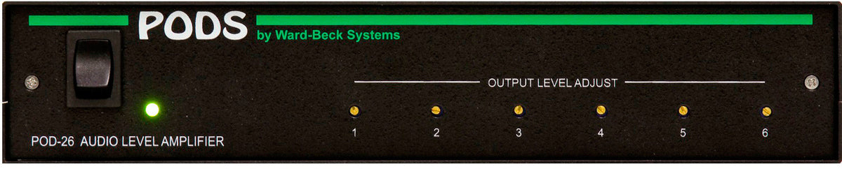 Buy Ward-Beck POD26 6x6 Audio level Amplifier WARD-POD26