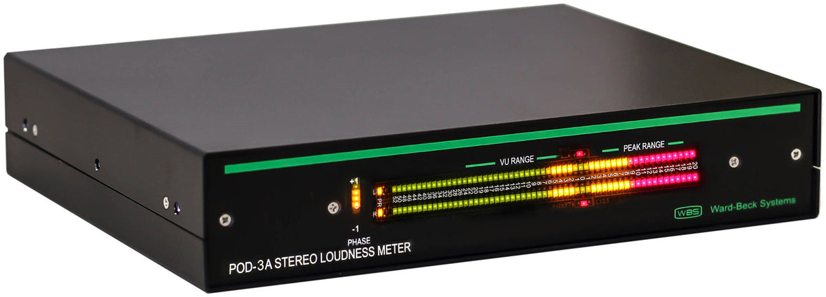 Buy Ward-Beck POD3A Analog Stereo Loudness Meter WARD-POD3A