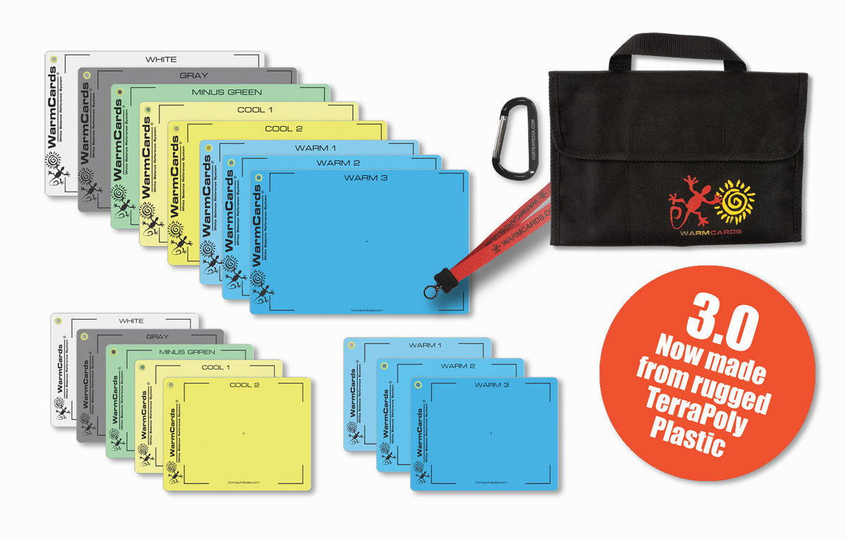 Buy Vortex Media WC3 WarmCards Complete 3.0 White Balance Reference ...