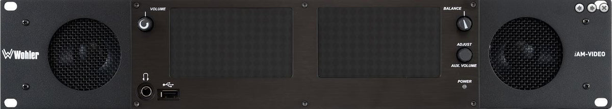 Buy Wohler iAM-AUDIO-2-DANTE Versatile Audio Monitoring from Multiple ...