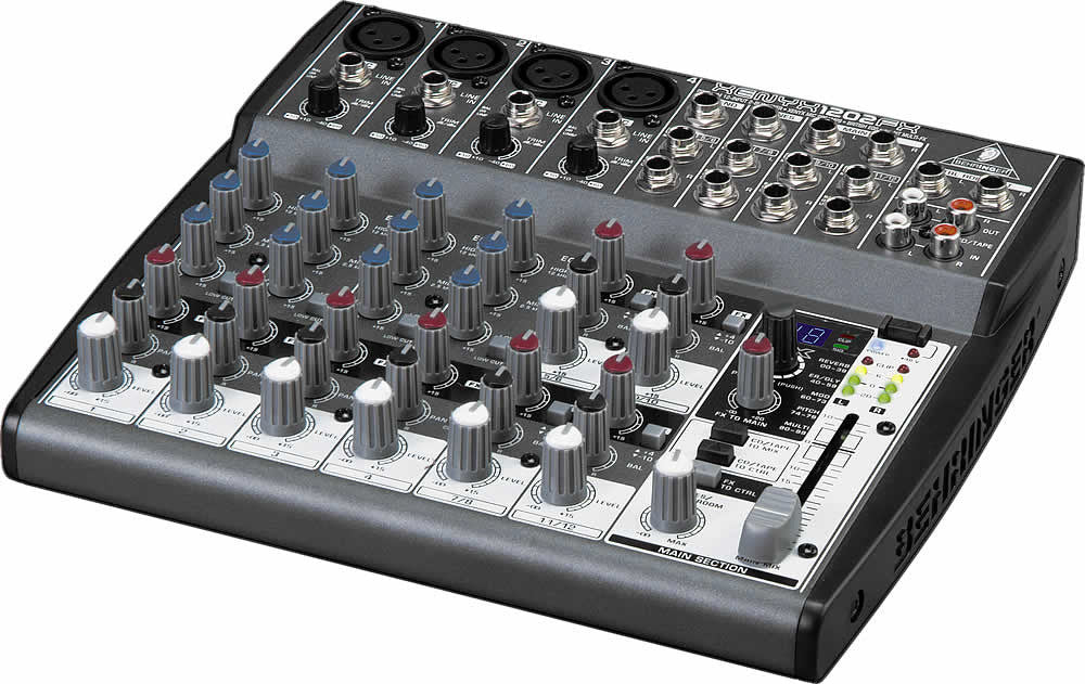 Buy Behringer XENYX 1202FX 12 Input 2 Bus Mixer 24 Bit Multi FX XENYX ...