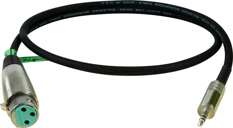 Buy TecNec Premium XLR Female to Stereo Mini Male Audio Cable 10FT XLF ...